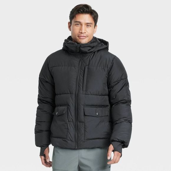 all in motion | Jackets & Coats | Mens Heavy Puffer Jacket All In ...